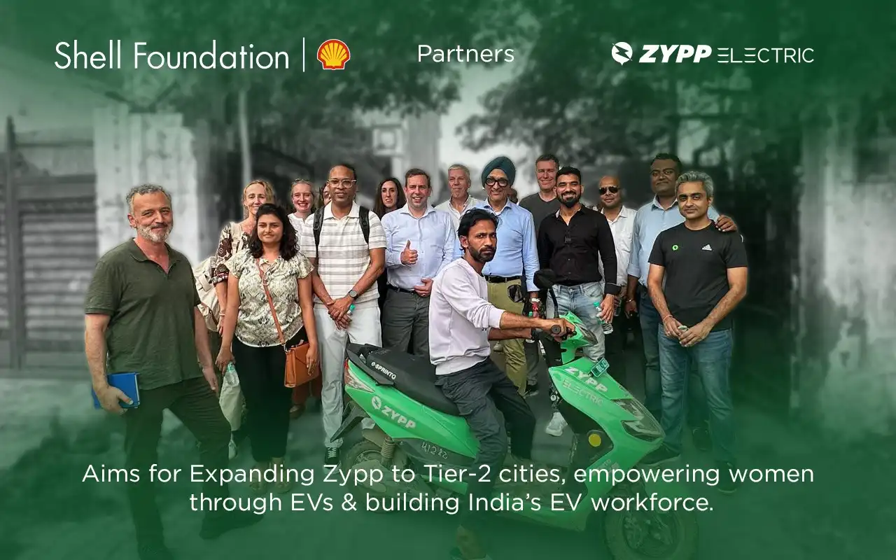 Zypp Electric & Shell Foundation Partner to Empower EV Adoption